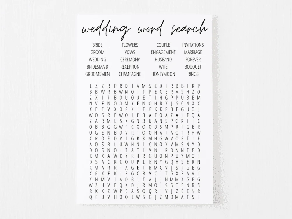 Bridal Shower Pictionary Game: How to Play + FREE Printable