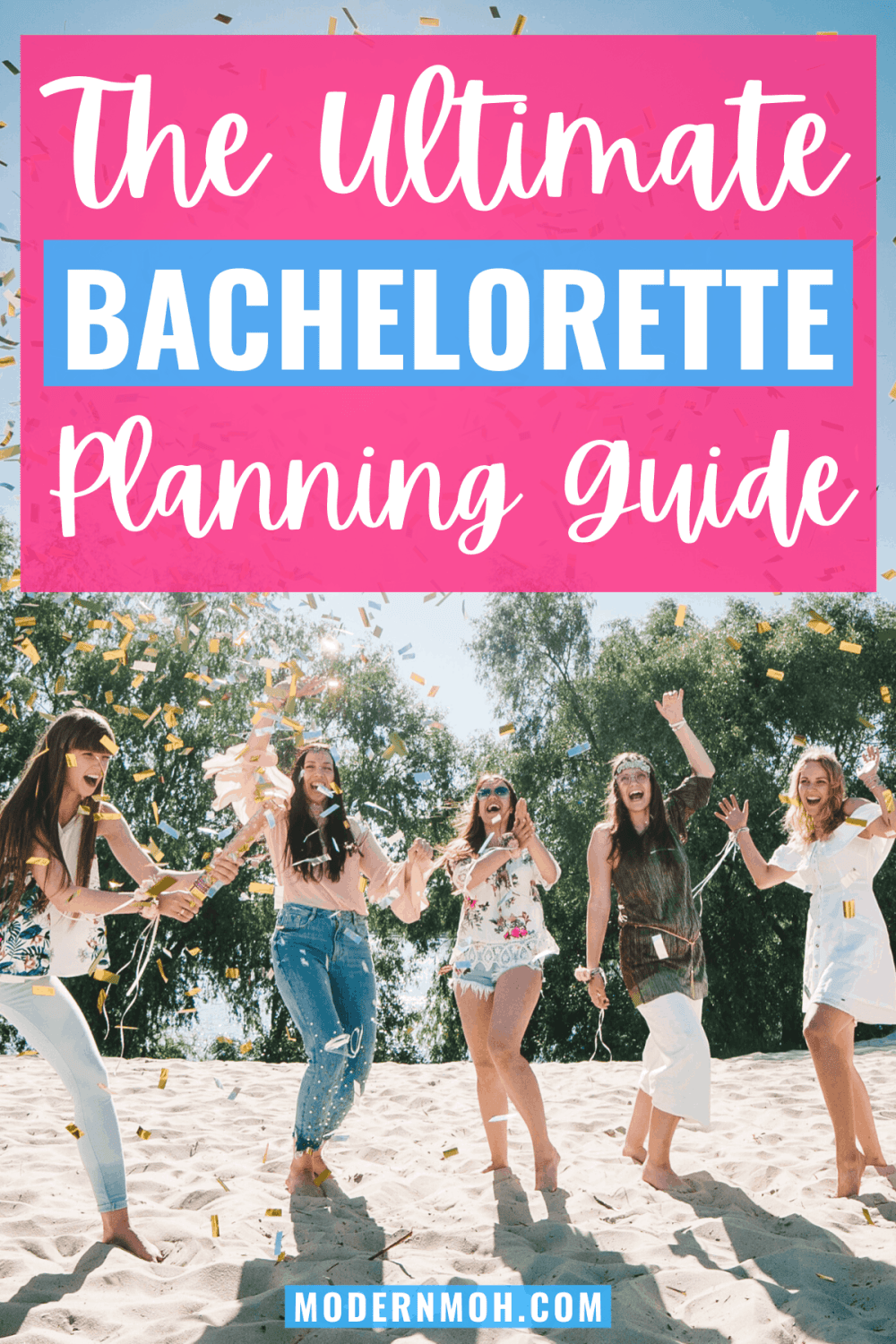 How to Plan a Bachelorette Party (+FREE Checklist) | Modern MOH