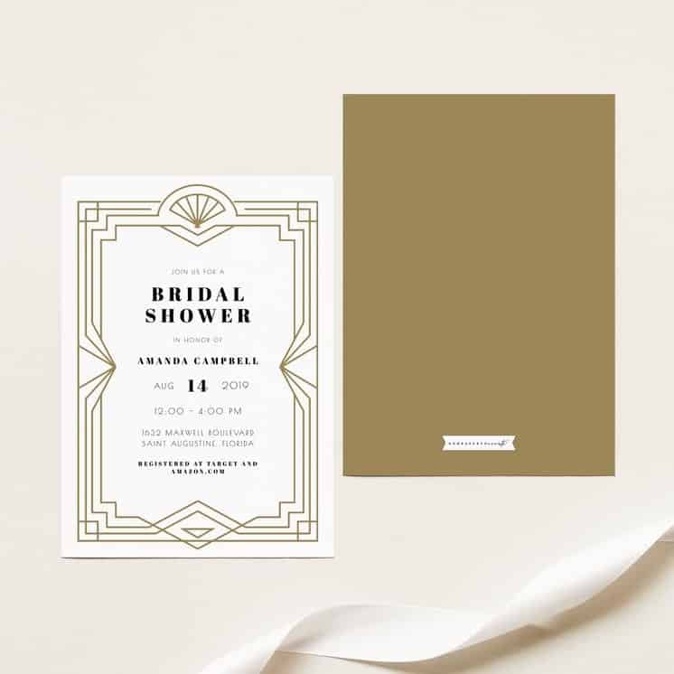 40 Bridal Shower Invitation to Match Any Theme | Modern MOH