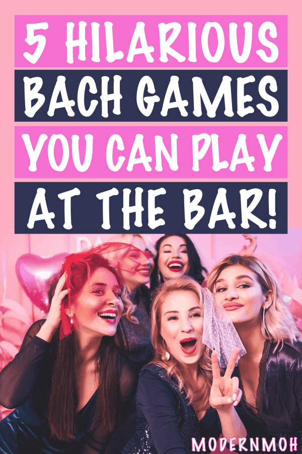 5 Hilarious Bachelorette Party Bar Games | Modern MOH