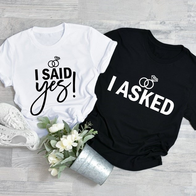 12 Engagement Shirts That Are Totally Adorable | Modern MOH