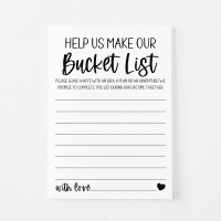 Bucket List Cards (Classic) - Modern MOH