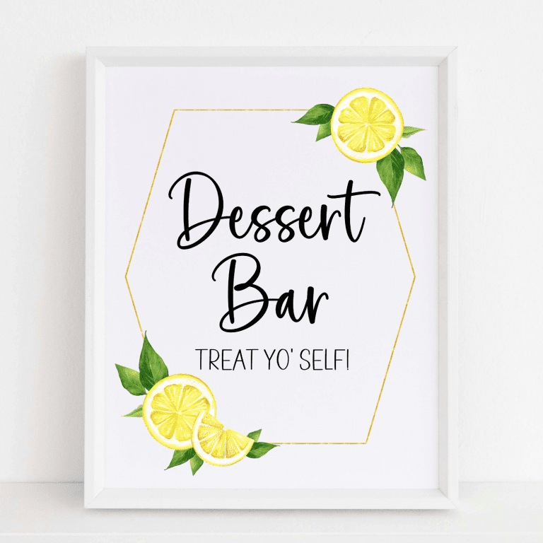 Love You a Brunch Sign (Lemon) - Modern MOH