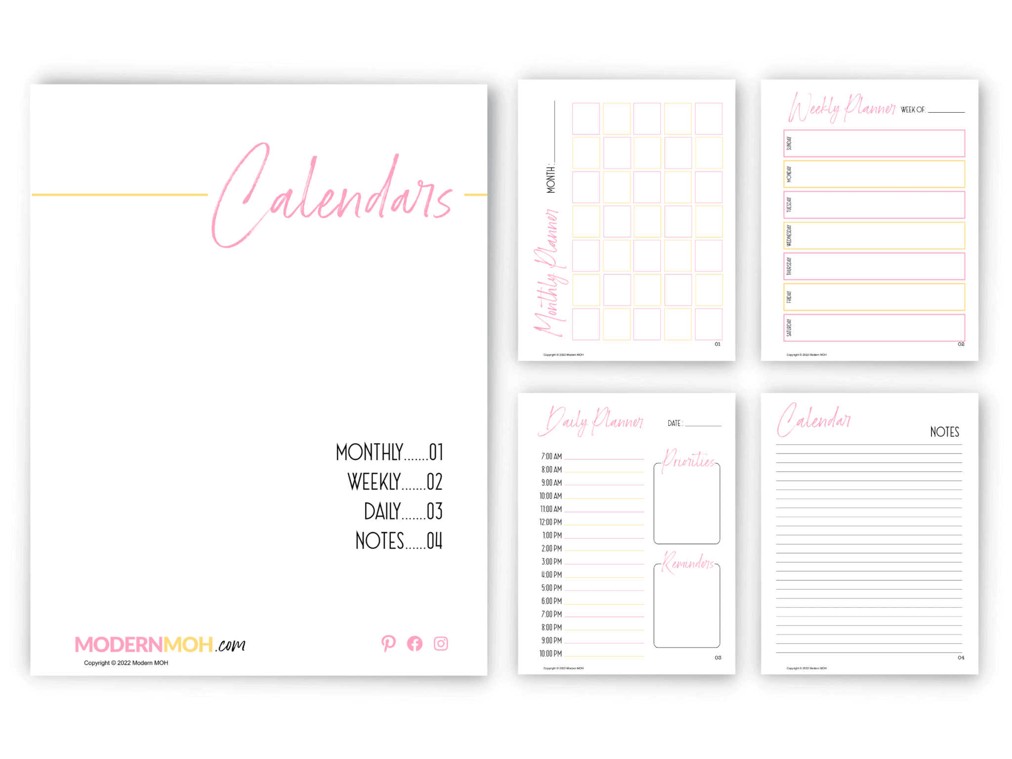 Our Exclusive Maid of Honor Planner | Modern MOH
