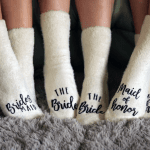 9 Bridesmaid Socks for a Comfy Wedding Morning | Modern MOH