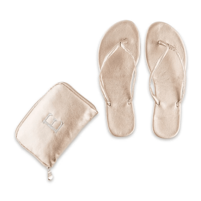 10 Bridesmaid Flip Flops for Getting Ready | Modern MOH