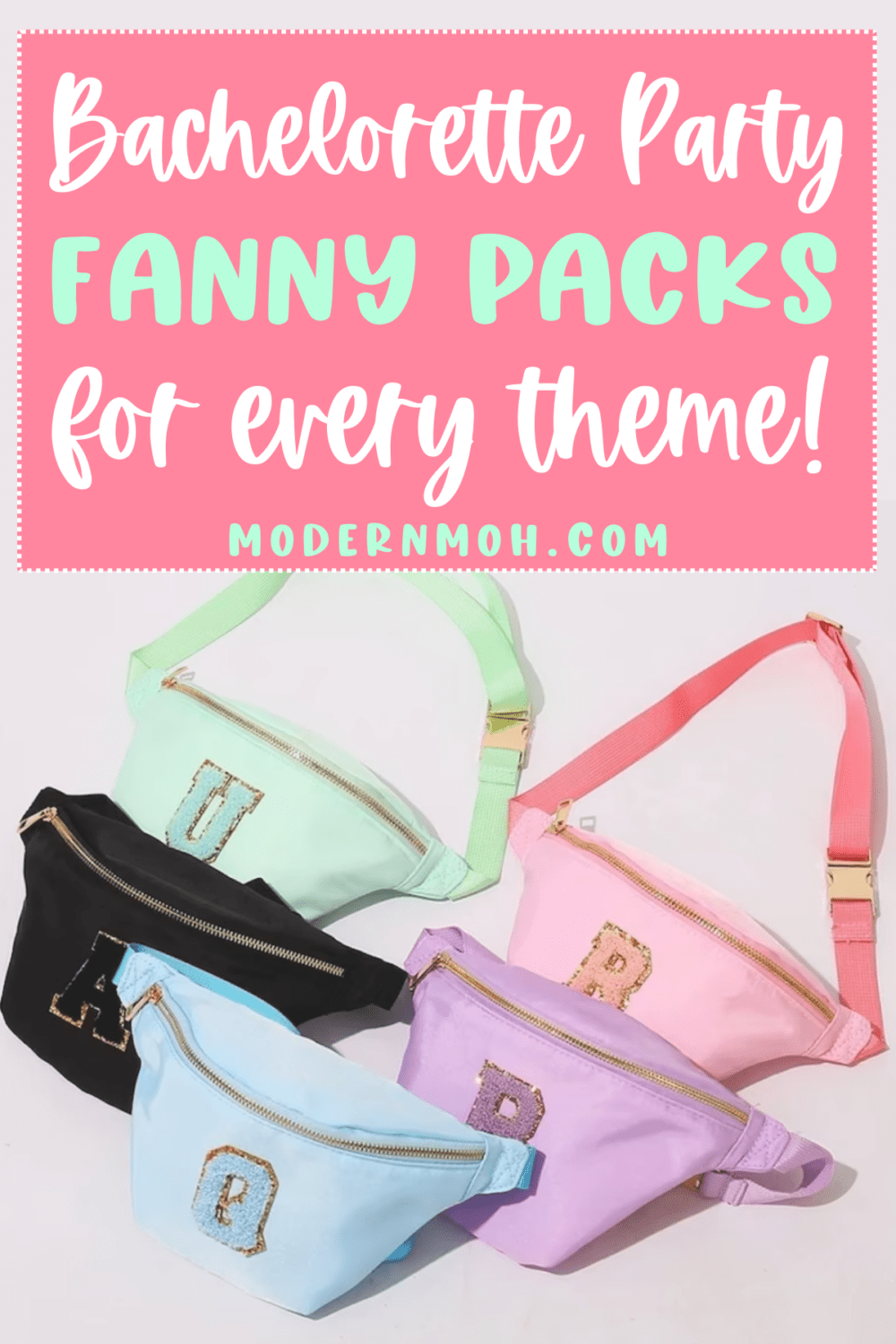 10 Bachelorette Party Fanny Packs for You and Your Crew | Modern MOH