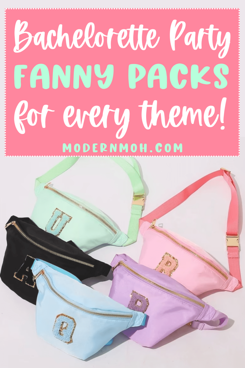 10 Bachelorette Party Fanny Packs for You and Your Crew | Modern MOH