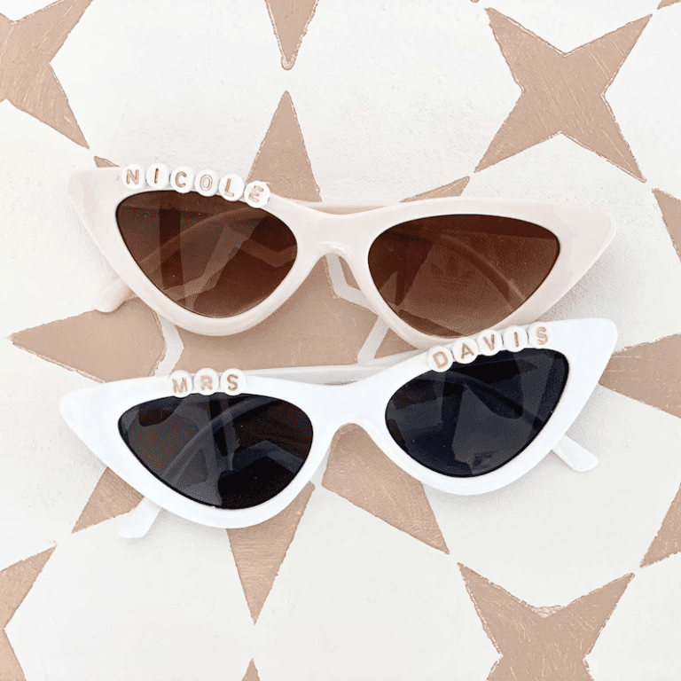 9 Bachelorette Party Sunglasses of All Shapes and Styles | Modern MOH