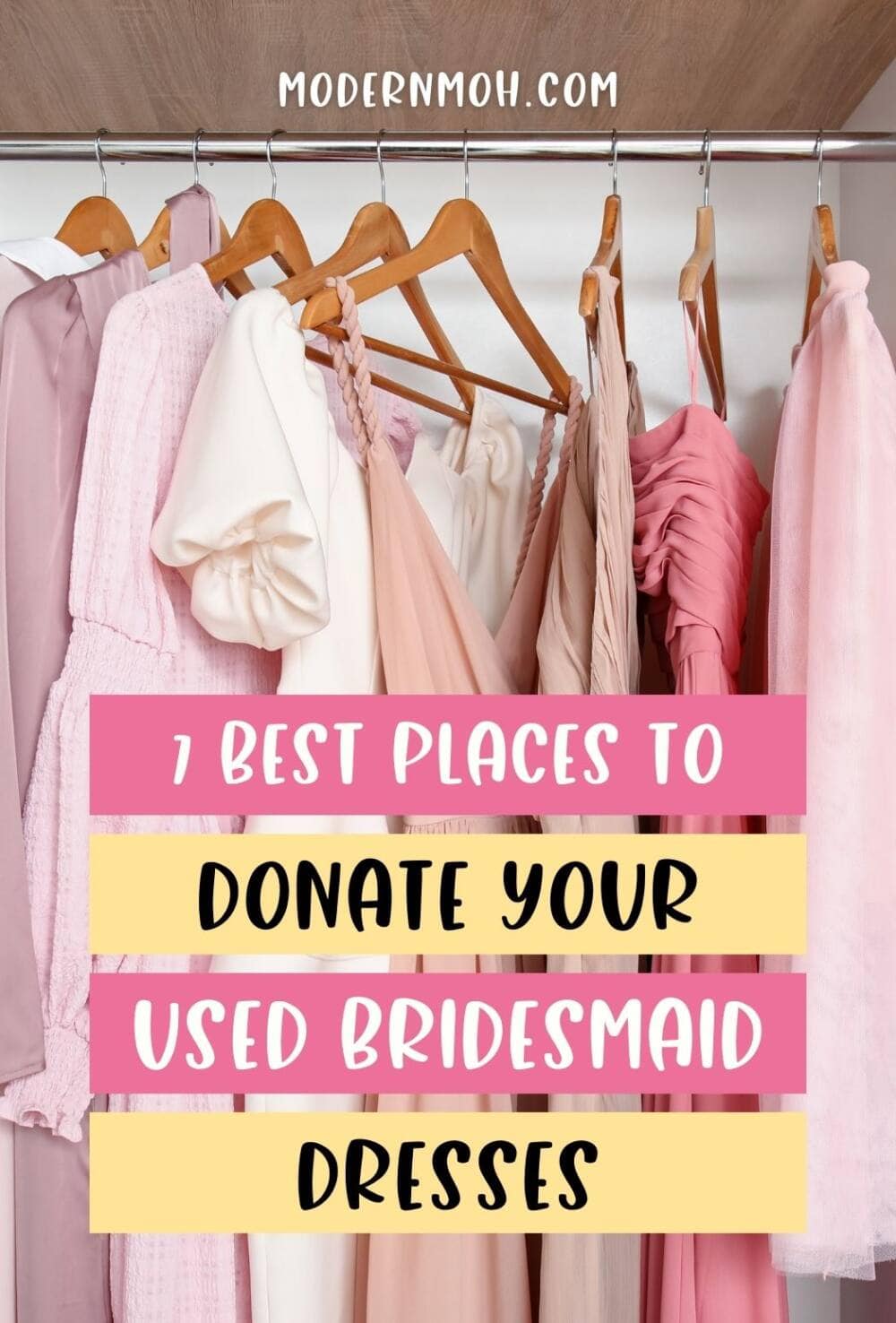 7 Best Places to Donate Bridesmaid Dresses After the Wedding | Modern MOH
