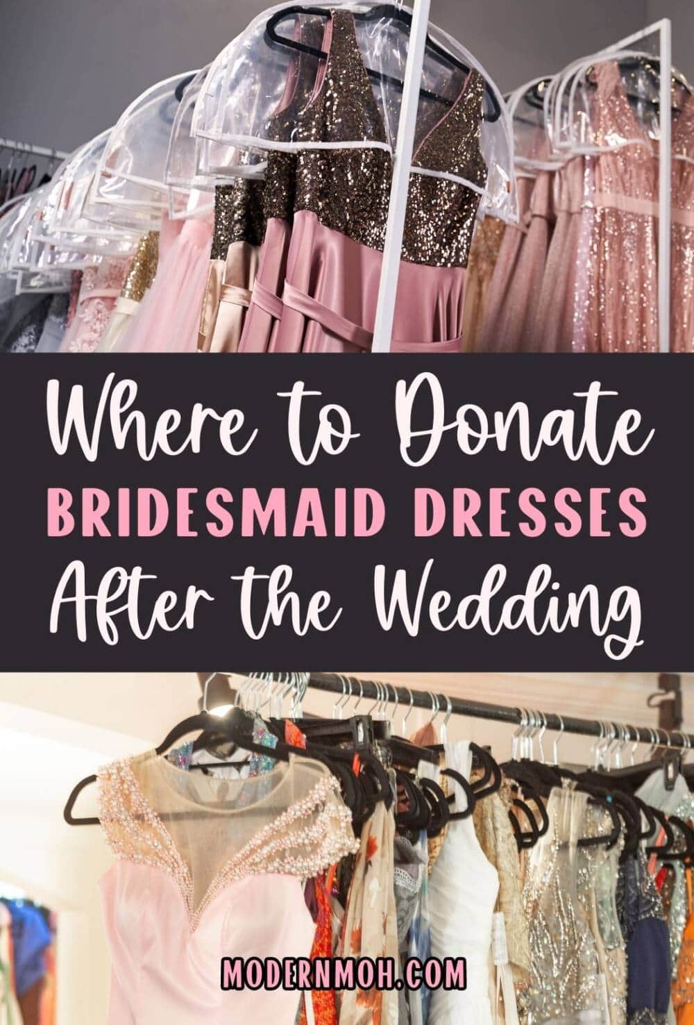 7 Best Places to Donate Bridesmaid Dresses After the Wedding | Modern MOH