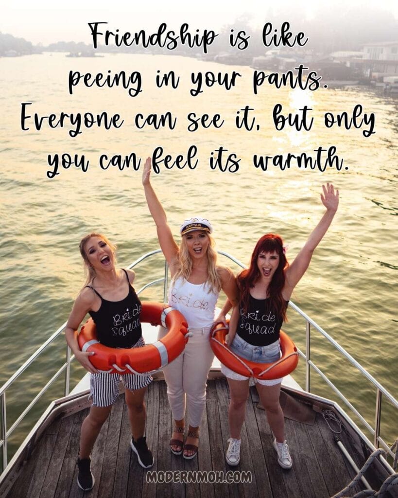 23 Witty and Warm Friendship Sayings for Bridesmaids