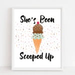 She’s Been Scooped Up: Sweet Ideas for an Ice Cream Bridal Shower